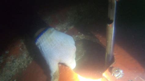 Underwater Clearance Measurements Of A Ships Propeller Shaft Swell