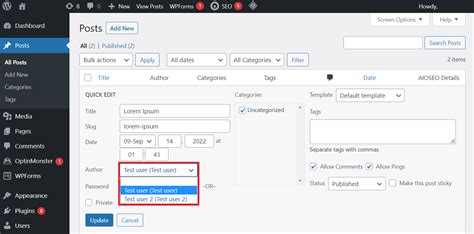 How To Change Author In WordPress 4 Quick Methods