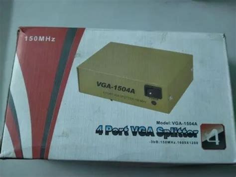 Port Vga Splitter For Computer At Rs Piece In Dimapur ID