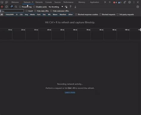 Network Tool In Microsoft Edge Browser Geeksforgeeks