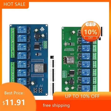 ESP8266 ESP32 WIFI 8 Channel Relay Module Esp 12f ESP32 WROOM Development Board Power Supply 5V
