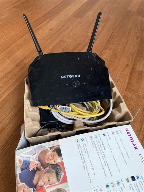 Net Gear AC1600 Smart Wifi Router Dual Band Gigabit Computers Tech Parts Accessories