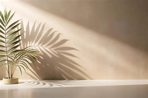 Minimalistic Abstract Gentle Light Beige Background For Product