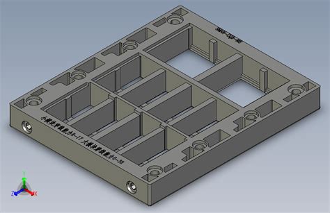 Sman Cqb L6电缆电线穿隔密封件布线防尘防水穿墙板穿线板框架控制机电箱机柜l系列 Step 模型图纸下载 懒石网