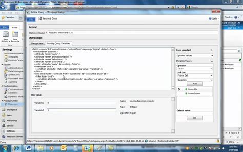Dynamic Queries In CRM 2011 Dialogs YouTube