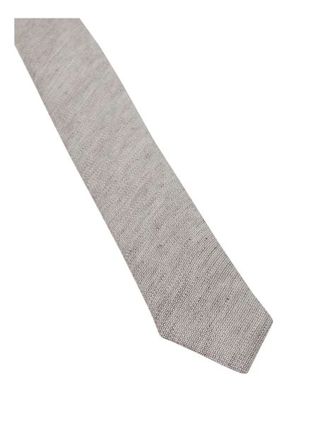 Oxford Coco Weave Skinny 55cm Tie In Natural Myer