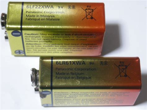 Panasonic 6LF22・9V Industrial ALKALINE / 6LF22XWA | 電池コレクションブログ