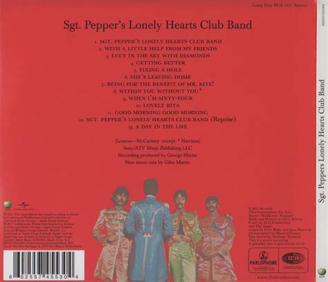 Release Sgt Peppers Lonely Heart Club Band” By The Beatles Cover