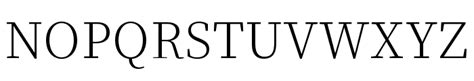 Source Han Serif Light Font Serif Classic What Font Is