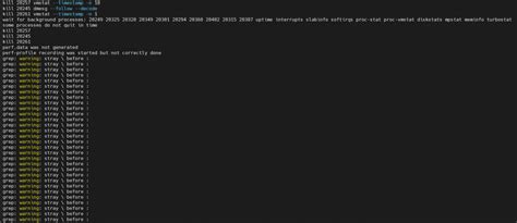 data store error after lkp run in fedora 38 and archlinux base docker