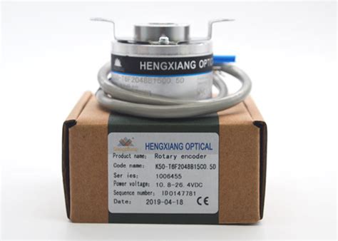 Wodoodporny Silnik Dc Z Enkoderem Enkodera K50 1024 Ppr Faza Abz