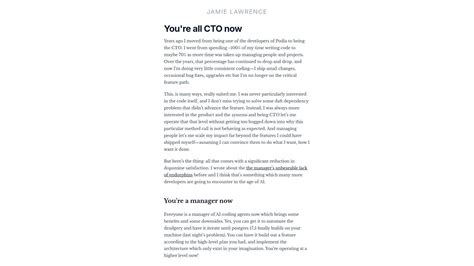 Ai Coding Tools Create New Management Role But Strip Away Developer Satisfaction Biggo News