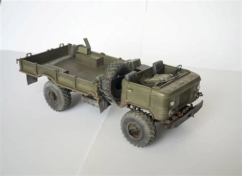 Газ 66 — Каропка ру — стендовые модели военная миниатюра