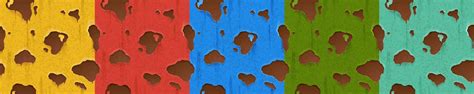 Rusty Metal Texture With Holes Rust Game Design 13834713 Vector Art At