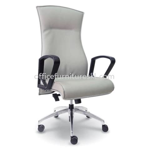 Dicky High Back Director Chair Leather Office Chair Jalan Ipoh Kl