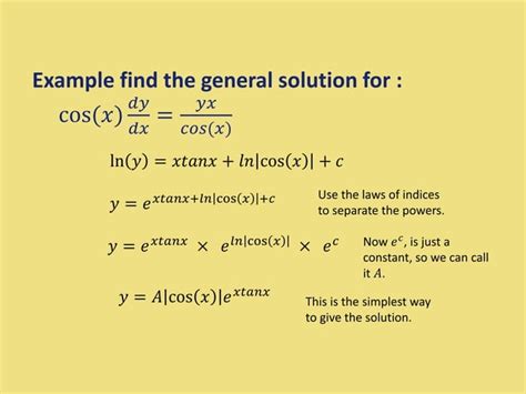 Extra Help 19 Differential Equationspptx