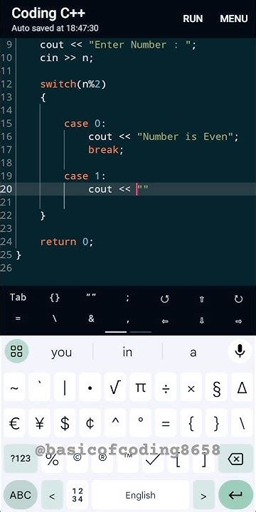 17 Find Number Is Odd Or Even Using Switch Case In C Oddeven