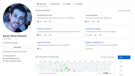 Como Customizar O Perfil Do Github Devinvestidor
