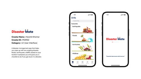 Disaster Management App Ui Ux On Behance