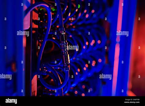 Server Room Cables Hi Res Stock Photography And Images Alamy