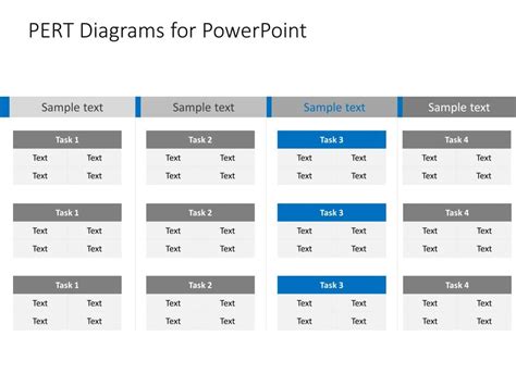 Pert Chart PowerPoint Template