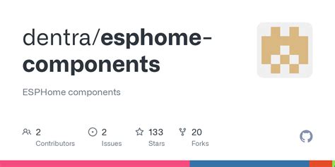 GitHub Dentra Esphome Components ESPHome Components