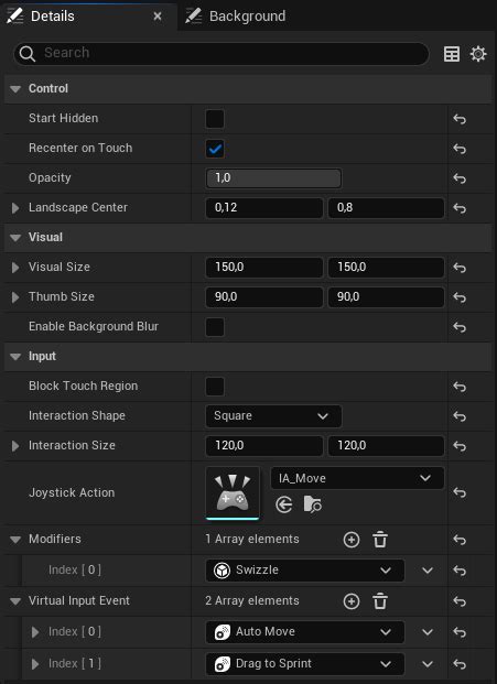 Configure A Virtual Input Joystick Lost In Game Studio