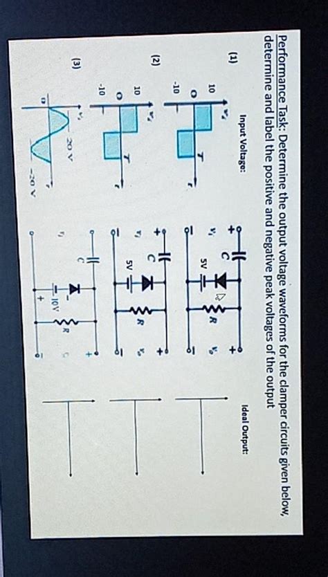 Solved Performance Task Determine The Output Voltage