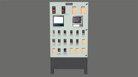 Water Flow Control Meter 3d Turbosquid 2327758