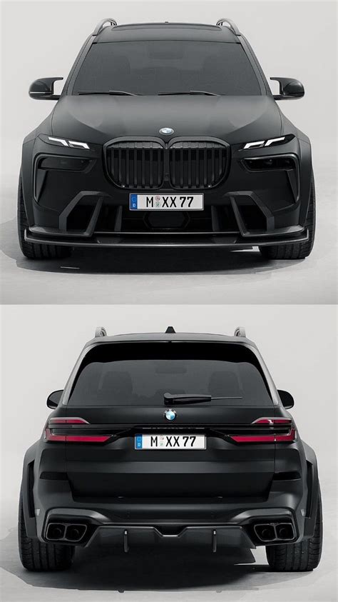 2023 Bmw X7 Facelift Rendered With Aggressive Widebody Kit Artofit
