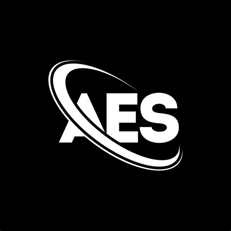 Aes Logo Aes Letter Aes Letter Logo Design Initials Aes Logo Linked With Circle And Uppercase