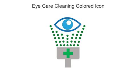 Eye Care Cleaning Colored Icon In Powerpoint Pptx Png And Editable Eps Format PPT Slide