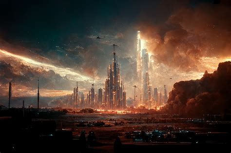 一组科幻概念设计[个人ai作品] Stevenvon92 站酷zcool