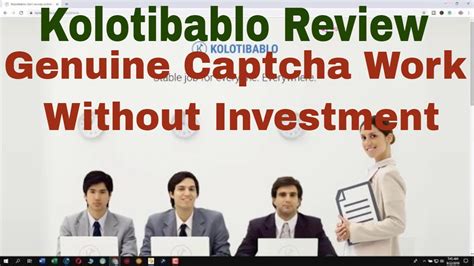 Kolotibablo Review Genuine Captcha Work Without Investment Youtube