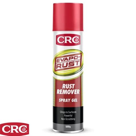 Crc Evapo Rust Spray Gel 500g Non Toxic Rust Remover Collier And Miller