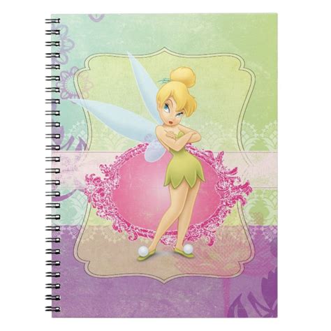 Tinker Bell Frame Notebook Zazzle