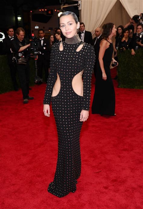 Miley Cyrus Met Gala Outfits Through The Years Photos Hollywood Life