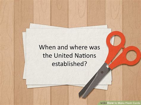 Ways To Make Flash Cards WikiHow