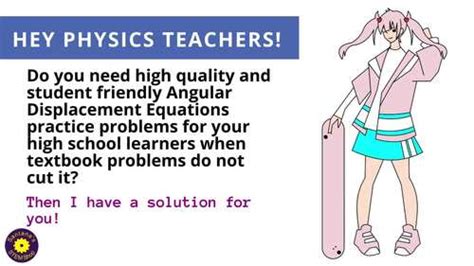 Angular Displacement Coloring Activity Notes And Worksheets For Physics