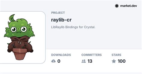 Raylib Cr Ecosystem Directory Marketdev