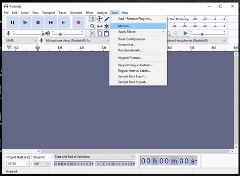 Batch Processing Files With Audacity Garrys Blog