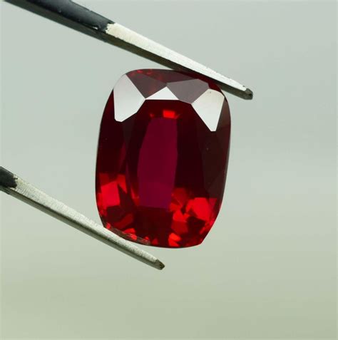 Cushion Shape Ruby Gemstone Ring Size Gemstone Ruby Best Aaa Quality 8 To 10 Carat Approximate