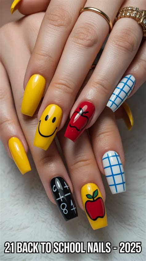 Back To School Nails 2025 21 Inspo For Teens And Teachers
