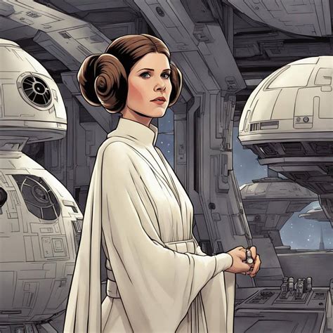 Star Wars Leia Organa Old By Theorigin79 On Deviantart