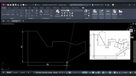 Autocad 2d Drafting And Annotations Design Of 2d Figure Autocad 2danimation Youtube
