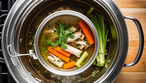 Homemade Chicken Stock Recipe Savory And Simple