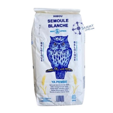 White Semolina 5kg Semoule Blanc 5kg