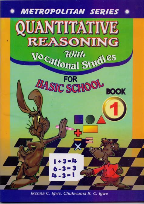 Quantitative Reasoning Book 1 Metropolitan Publishers