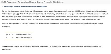 Solved Ch 07 Assignment Random Variables And Discrete
