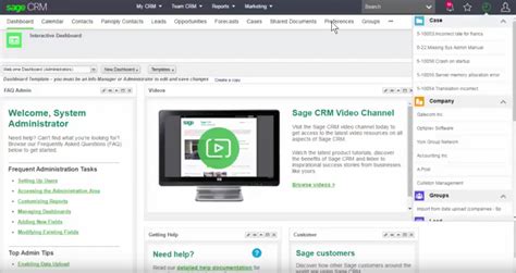 Sage Crm Creating A Component For Sage Crm 2017 R2 Netsuite Partner Netsuite Erp Consultants